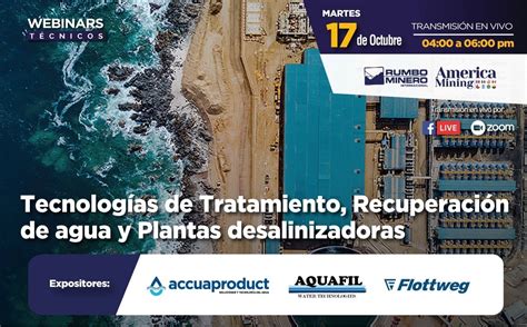 Webinar Tecnolog As De Tratamiento Recuperaci N De Agua Y Plantas