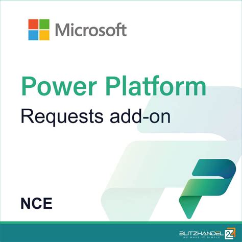 Power Platform Requests Add On NCE Blitzhandel24 Pt Software E