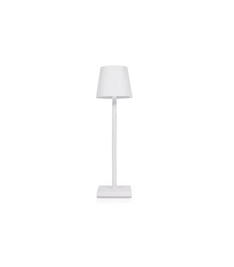 Uppladdningsbar LED Bordslampa Inomhus Utomhus Vit IP54 Utomhus