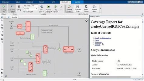 requirements based testing workflow example video matlab and simulink