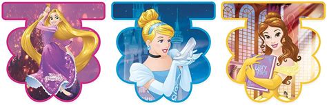 Banderines Disney Princesas Almacenesadan Es