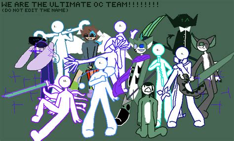 Pixilart Ultimate OC Team By Danniev2o18