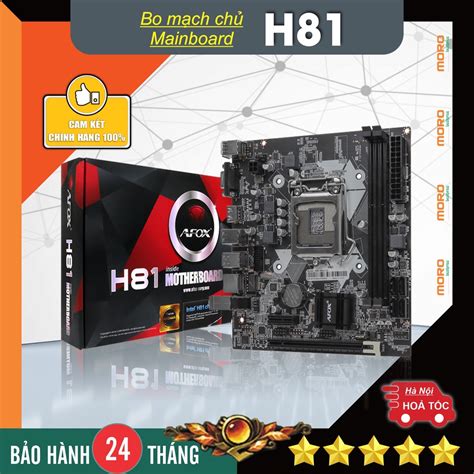 Bo Mạch Chủ Mainboard AFOX H610 H510 H110 H61 H81 Hàng Chính Hãng