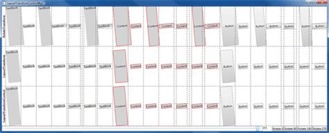 Matrix Layout Wpf