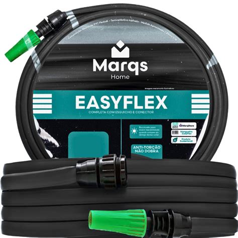 Mangueira para Jardim Anti Torção Chata Não dobra Resistente 10 15 20