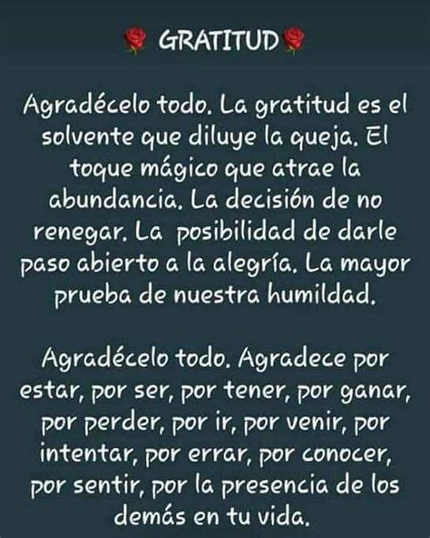 El Poder Del Positivismo On Instagram Gratitud Agradece Por Todo