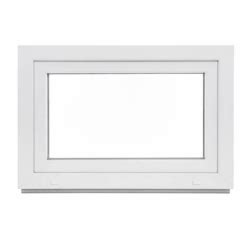 Okno PCV 60 x 40 cm Okna RU Białe Plastikowe 24H