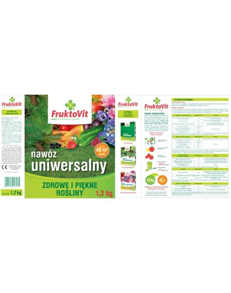 Nawóz uniwersalny 1 2 kg FRUKTOVIT PLUS GRUPA INCO Granulaty