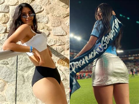 Frida La Aficionada Guapa Del Pachuca Que Enamora Con Su Belleza Al