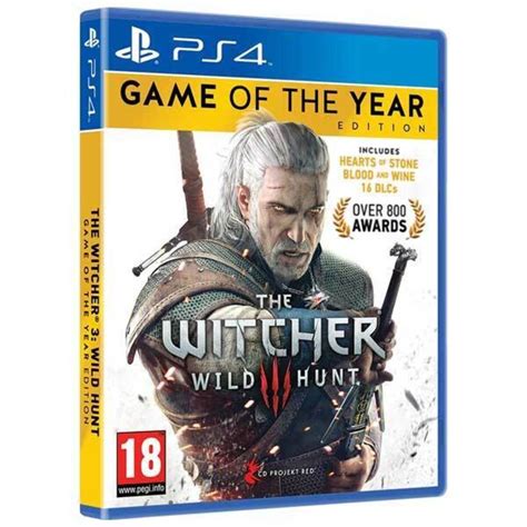 The Witcher 3 Wild Hunt Game Of The Year Edition PS4