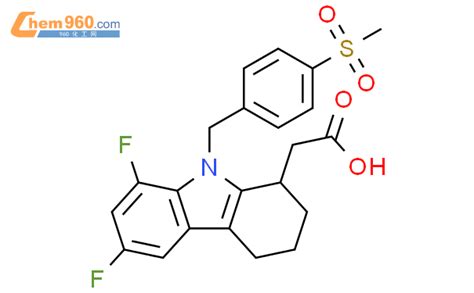 121083 04 3 1H Carbazole 1 Acetic Acid 6 8 Difluoro 2 3 4 9 Tetrahydro