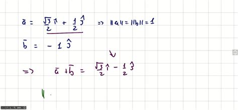 solved for each condition find unit vectors a⃗ and b⃗ or explain why no such vectors exist a
