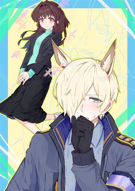 Sensei Kanna And Female Sensei Blue Archive Drawn By Senta Ysk