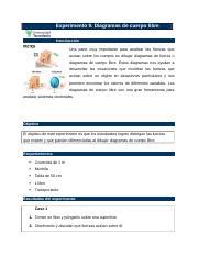 Pr Ctica Tema 9 ET DOCX Experimento 9 Diagramas De Cuerpo Libre