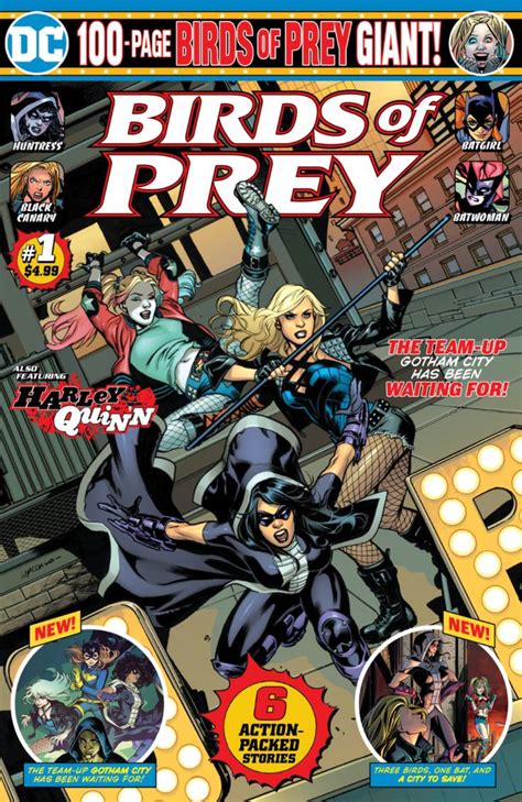 Birds Of Prey Comic Covers