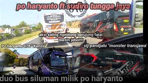 Bantere Rak Umum Ketika Bus Siluman Milik Po Haryanto Kejar Tayang