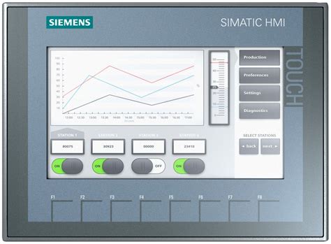 Siemens Ktp Series Touch Screen Hmi In Tft Display X