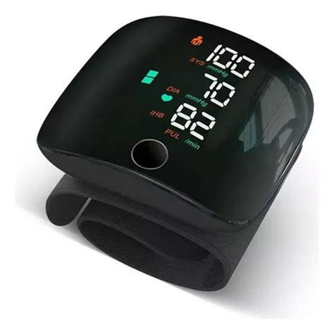 Monitor De Presión Arterial De Muñeca Con Voz Usb Recargable Color