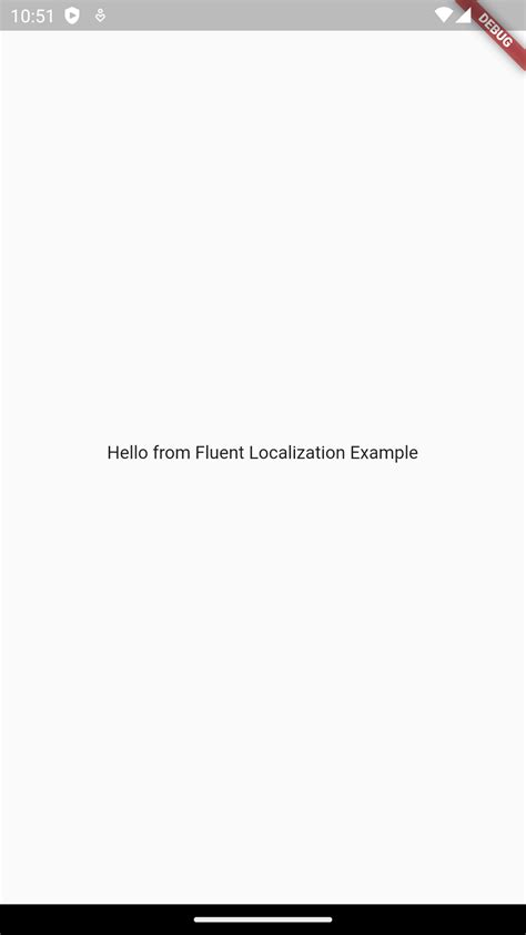Fluent Localization Flutter Package