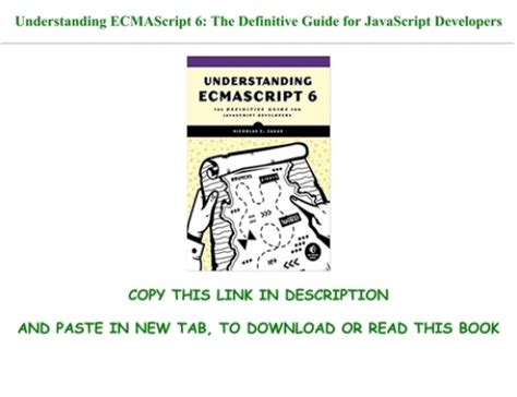 [pdf] understanding ecmascript 6 the definitive guide for javascript developers full online