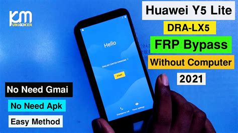 Huawei Y Lite Dra Lx Frp Bypass Google Account Remove Huawei Dra