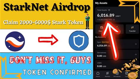 Claim Free 2000 Stark Token StarkNet Potential Airdrop Project