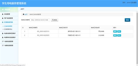 java ssh mysql学生用电服务管理系统（源码 论文） 代码 当牛作码
