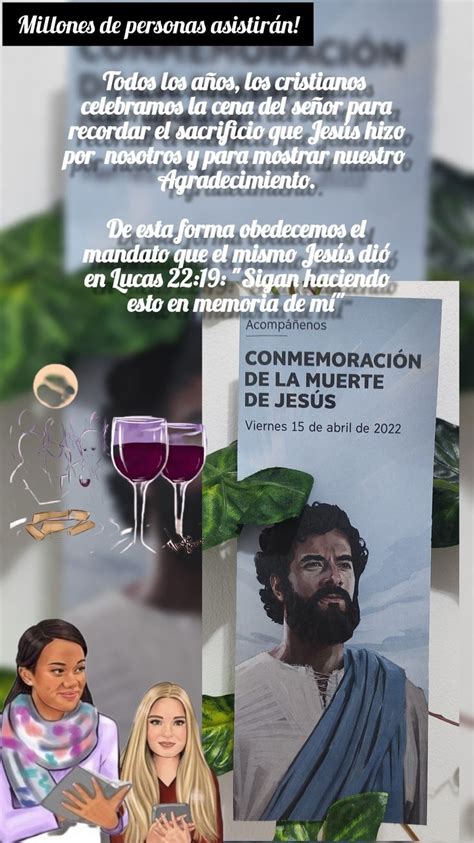 Invitación a la conmemoración en 2024 Imagenes testigos de jehova