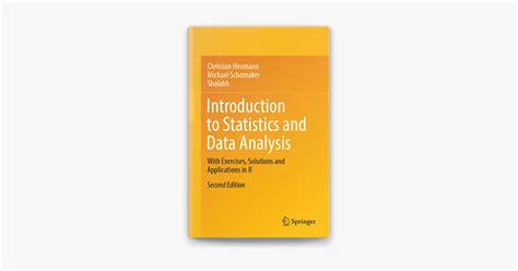 introduction to statistics and data analysis в apple books