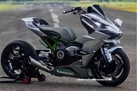 Kawasaki J1000 H2 una bestia automática con más de 180 CV de potencia