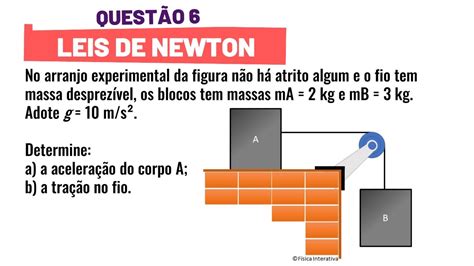 Quest O Aplica Es Das Leis De Newton Youtube