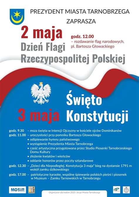 Tarnobrzeskie obchody Święta Konstytucji 3 Maja MOSiR Tarnobrzeg
