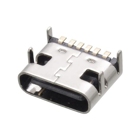 Conector USB Tipo C Fêmea para Placa Eletro Parts