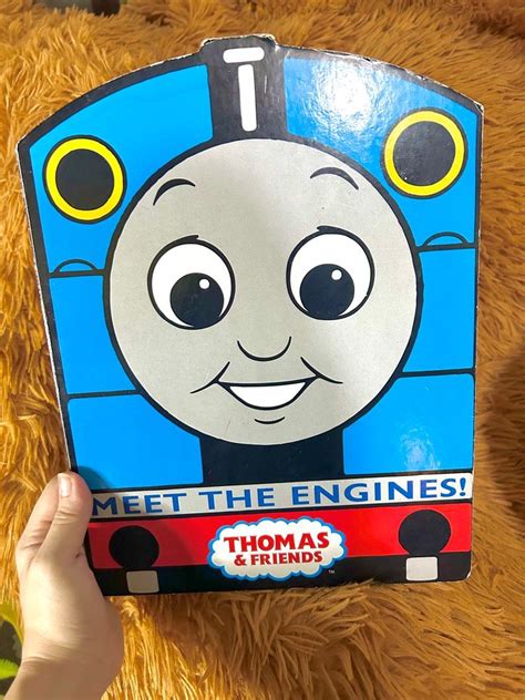 Thomas And Friends Meet The Engines Board Book Hobbies Toys Books