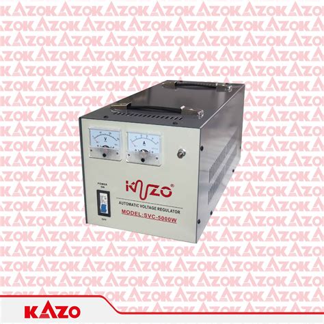 Estabilizador De Voltaje Servomotor W V Hz Svc W Power