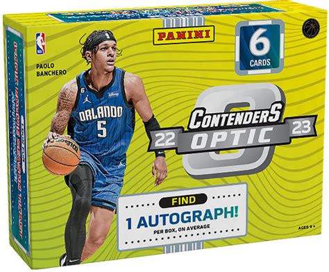 2022 23 Panini Contenders Optic Basketball Card Checklist