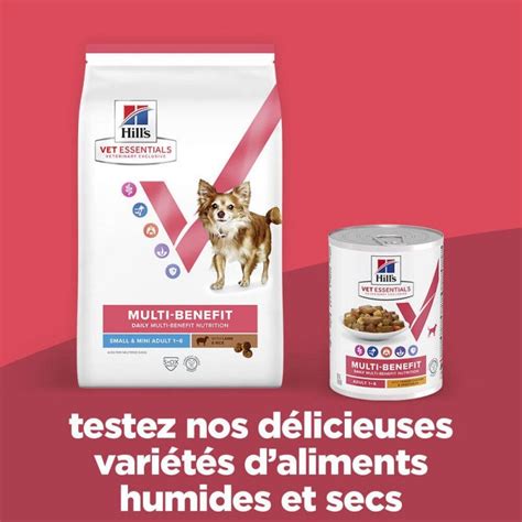 Croquettes Vet Essentials Multi Benefit Petit Chien Agneau Riz