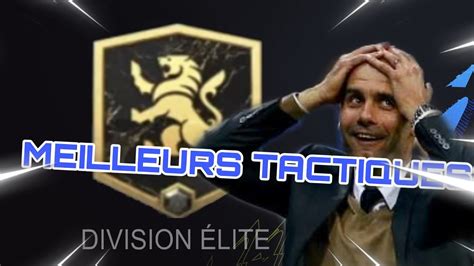 EA FC 24 MEILLEUR TACTIQUE PERSO POUR MONTER EN DIV ELITE YouTube