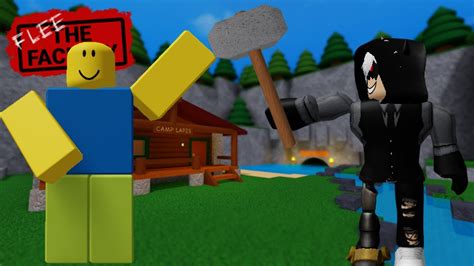 O NOOB INVADIU O MARRETÃO ROBLOX Flee The Facility YouTube