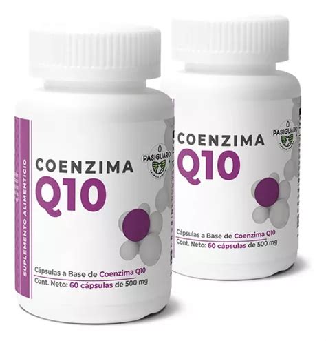 Coenzima Q C Psulas De Mg Duo Rinde D As Env O Gratis