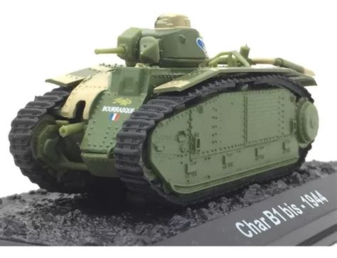 Tanque 2 Guerra Frances Char B1 Escala 1 72 Parcelamento Sem Juros