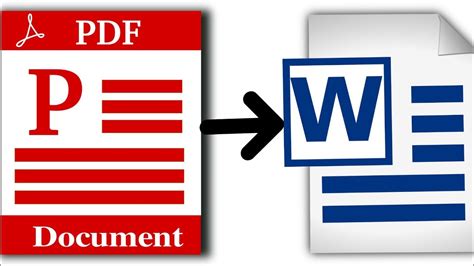 How To Convert PDF To Word YouTube