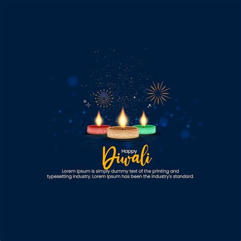 Premium Vector Happy Diwali Luxury Greeting Cards Diwali Creative Ads