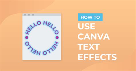 Use Canva Text Effects Glitch Neon More Design Bundles