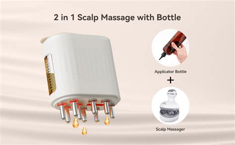 Amazon Kimairay 2 In 1 Electric Scalp Massager And Hair Oil