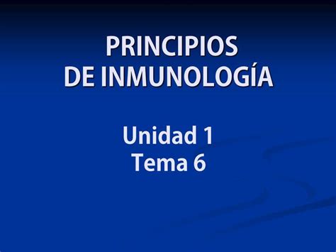 Principios De Inmunolog A Nutricion Udocz
