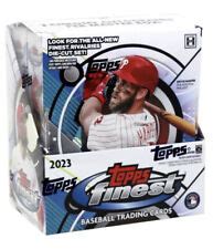 2023 Topps Finest Baseball Checklist Set Details Boxes Reviews