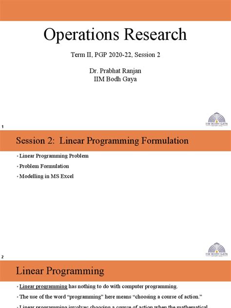lpp formulation pdf linear programming demand