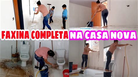 Primeira Faxina Completa Na Casa Nova Estava Um Nojo Lavei Tudo Vlog De