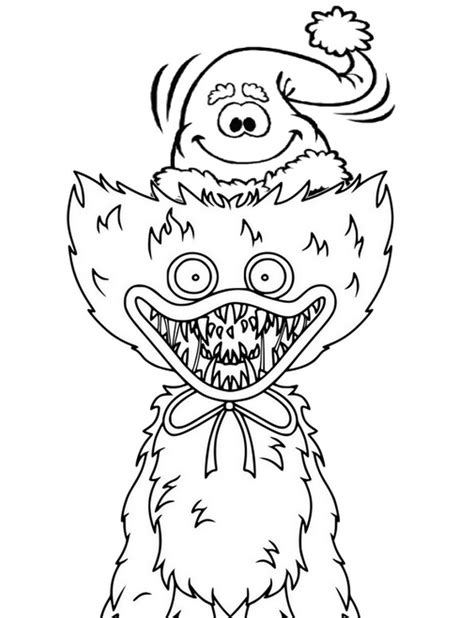 Desenhos para colorir Catnap Poppy Playtime Aposte segurança na